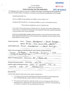 Environmental Checklist | City of Sumas | Washington