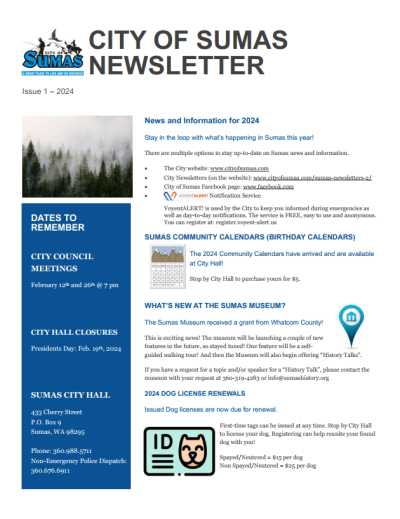 Official Website | City of Sumas | Washington