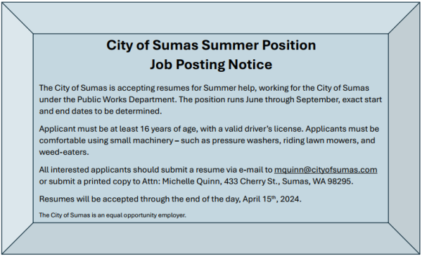 Official Website | City of Sumas | Washington