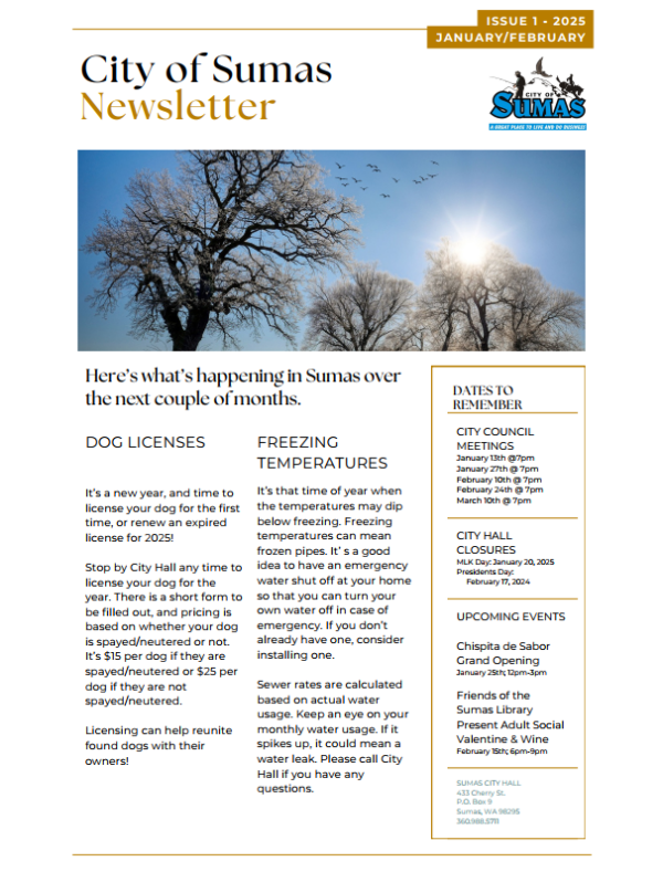 City of Sumas | Official Website | Washington